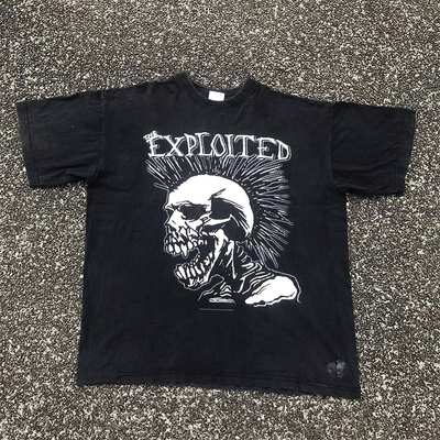 VTG高街硬核朋克摇滚乐队短袖T恤