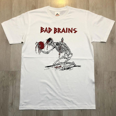 短袖朋克复古BadBrains乐队T恤