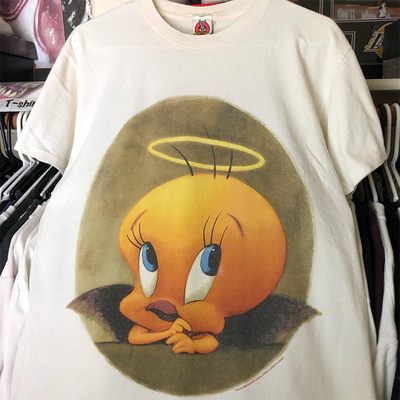 短袖美式古着男女款vintageT恤