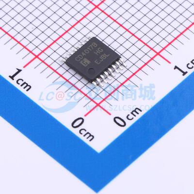 计数器/分频器 CD4017BMT/TR TSSOP-16L 原装正品 电子元器件配单