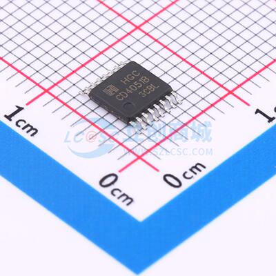 模拟开关/多路复用器 CD4051BPWRG TSSOP-16 原装 电子元器件配单