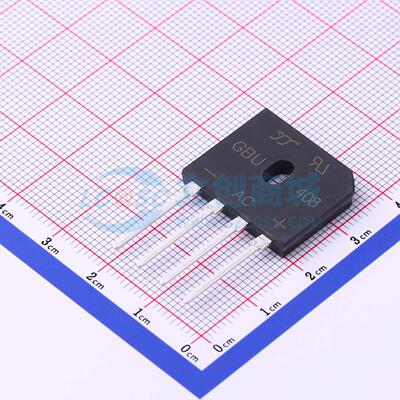 整流桥 GBU408 GBU 800V 2.3A YANGJIE(扬杰) 电子元器件配单