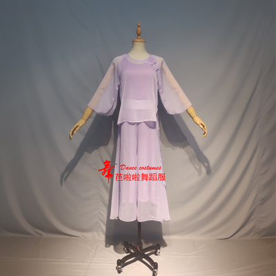 宽松古风身韵现代舞老师罗衣同款