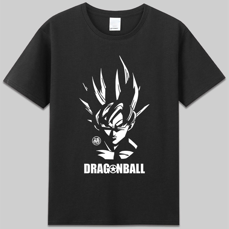 纪念鸟山明漫画大师七龙珠dragonball孙悟空赛亚人棉t恤短袖衣服