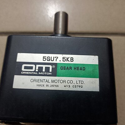 议价5GU7.5kB，5GU100KB原装日本东方齿轮减速器