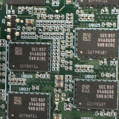 议价K4A0G08WB-BIRC一色带板有500多个工业，拆机