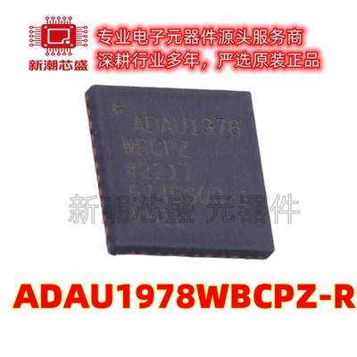 ADAU1978WBCPZ-RL ADC/DAC-专用型 封装LFCSP-40 原装ADI(亚德诺