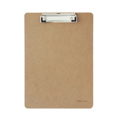 得力书写阅读架木板夹