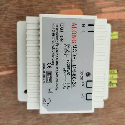 可维修MWISH工业级DR-60-24(24V2.5)导轨式开关电