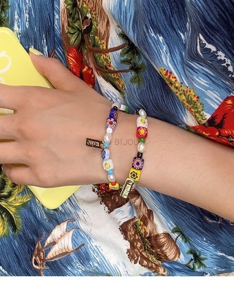 定制韩国queenie雏菊串珠手链