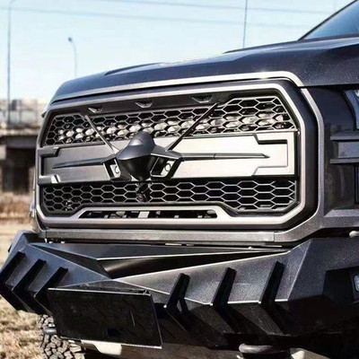 适用于Ford F-150 福特 F150 猛禽 改装中网 皮卡格栅 Grille飞机