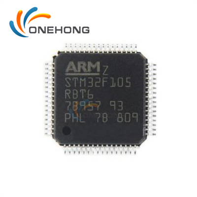 STM32F105RBT6 R8T6 RCT6 VBT6 VCT6 7TR 32位微控制器-MCU单片机