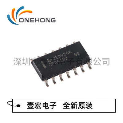 OPA4192IDR 价格当天为准 精密运算放大器 全新原装 封装SOIC-14