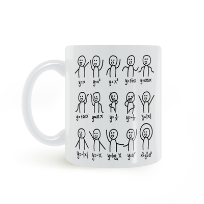 Algebra Dance Equation 代数舞蹈方程式 数学系课代表同学马克杯