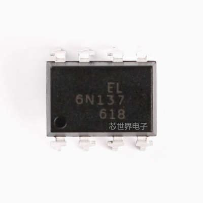 集成电路 直插 EL6N137 封装DIP-8 逻辑输出 光隔离器芯片ic