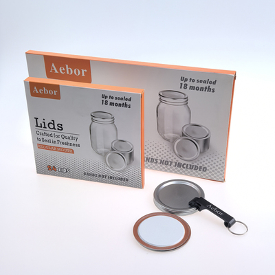 【梅森生活家】masonjar lid梅森罐盖标口梅森盖片密封盖片组合装