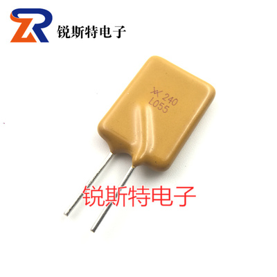 LVR055 PPTC自恢复保险丝 X240 L055 550MA 240V0.55A 原装TYCO