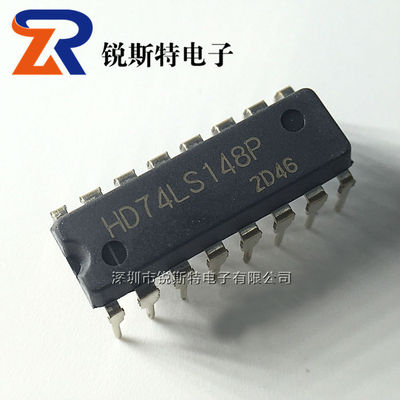 74LS148 直插 DIP-16 全新原装 日立正品 HD74LS148P