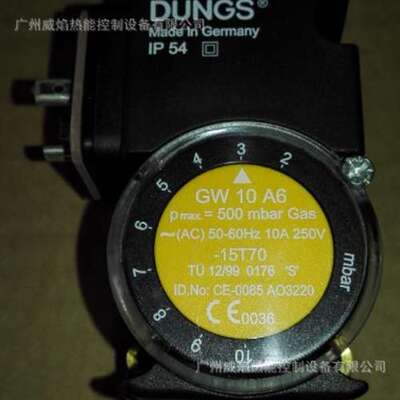 【实物】GW10A6燃气压力开关德国冬斯Dungs