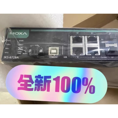 摩莎原装MOXA IKS-6728A-4GTXSFP-HV-HV-T 宽温机交换机