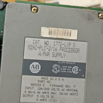议价1772-LXP 处理器 MINI-PLC-2/16 AB 工控模块维修