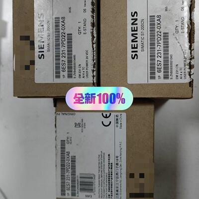 议价6ES7 231-7PD22-0XA8 PLC模块 S7-200 EM231 AI4xTC维修