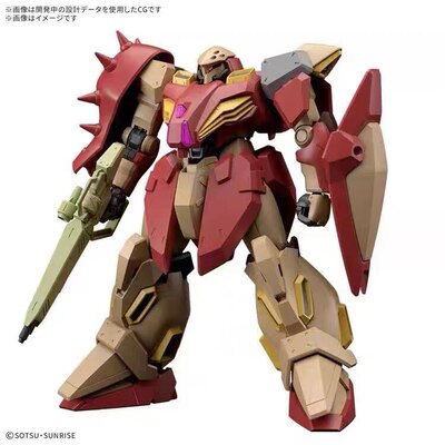 万代 HG 1/144 梅萨M01 加乌曼机 高达闪光的哈萨维