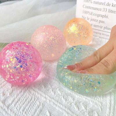 Anti-stress Ball Soft TPR Slow Rebound Sequ Maltose Ball Pin