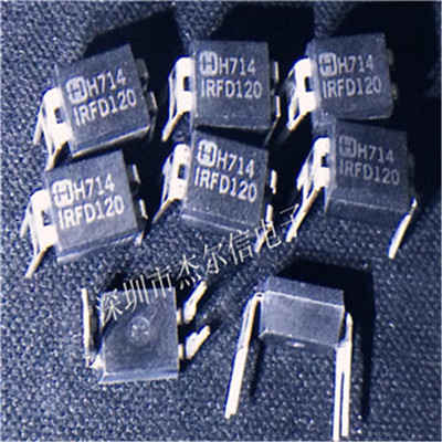 IRFD120PBF IRFD120 IR DIP-4 全新进口原装 可直拍 出样