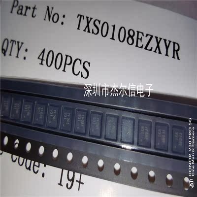 TXS0108EZXYR TXS0108 丝印YF08E TI BGA20 全新进口原装 可直拍