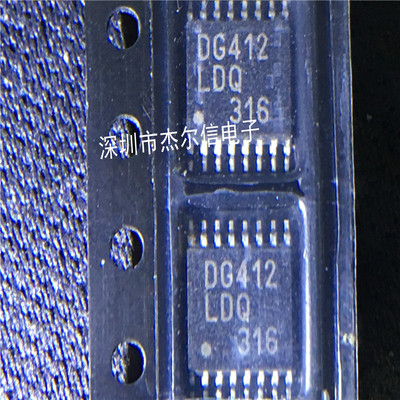DG412LDQ-TI-E3 DG412 VISHAY TSSOP-16 可直拍  出样