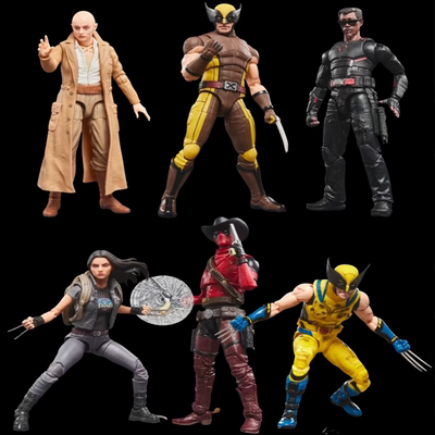 【定金预售】漫威MarvelLegends 死侍与金刚狼 刀锋X23战损金刚狼