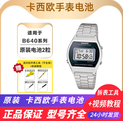 适用于卡西欧B640 B650 AQ-230 AW-48 原装正品 纽扣原装电池