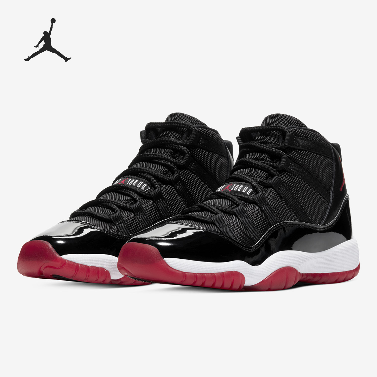Nike/耐克正品 Air Jordan 11 Bred AJ11大童篮球鞋 378038-061_虎窝淘