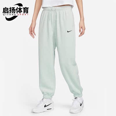 耐克女子保暖加厚加绒运动长裤