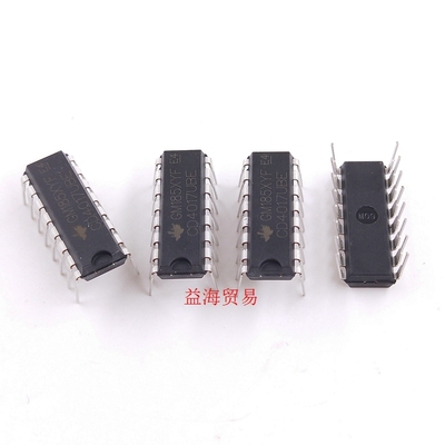 CD4017 直插 CD4017BE 十进制计数器 直插DIP16 分配器 CD4017UBE