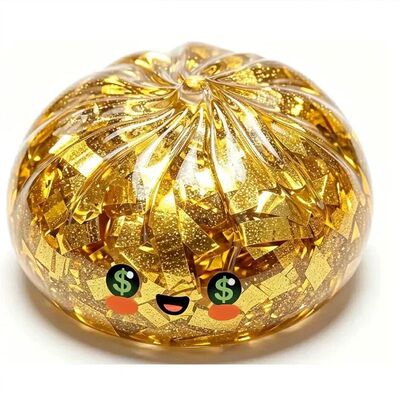 New Glitter Dumpling Colorful Simulation Steamed Bun Decompr