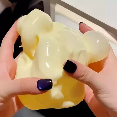 Cheese Cream Squishy Ball Flour Filling Handmade Slow Reboun