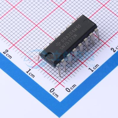 RS-485/RS-422芯片 SN75172N PDIP-16 原装正品 电子元器件配单