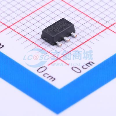 10个 线性稳压器(LDO) ME6201A50PG SOT-89-3 原装正品 电子配单