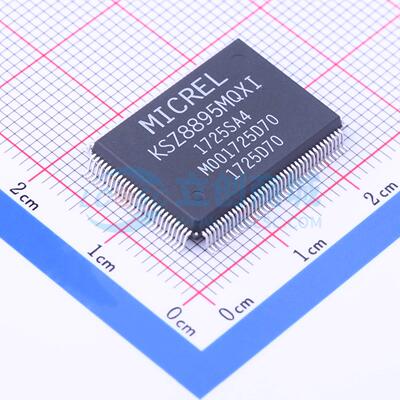 以太网交换机 KSZ8895MQXI PQFP-128(20x14) 原装 电子元器件配单