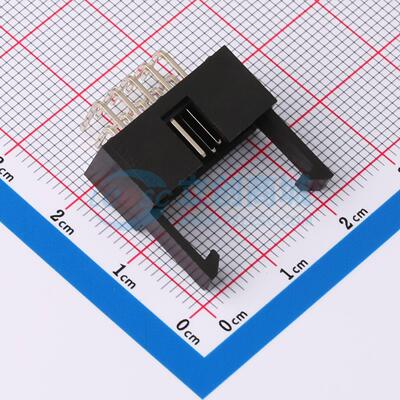 连接器 DS1013-01-10RSIB-B 弯插,P=2.54mm 2x5P 简牛座