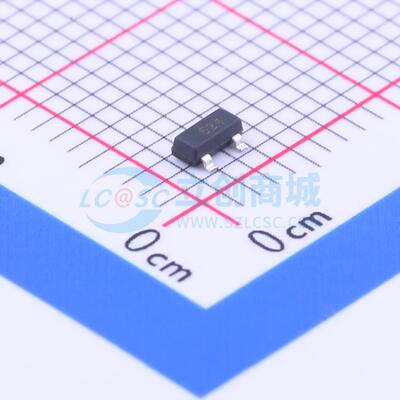 三极管(BJT) FMMT624TA SOT-23 1A 125V DIODES(美台) 电子元器件