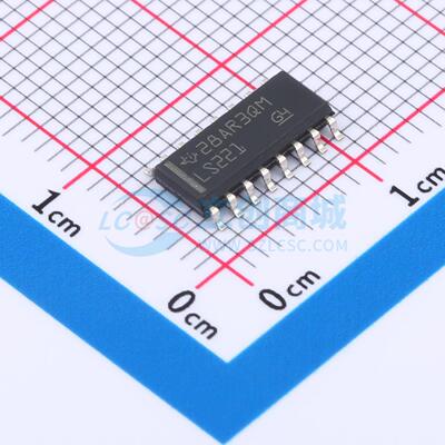 单稳态多谐振荡器 SN74LS221DR SOIC-16 原装正品 电子元器件配单