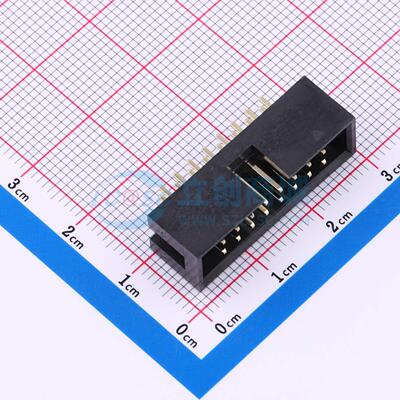 连接器 GPHA204-0802A001A1AC 插件,P=2.54mm 2x8P 简牛座