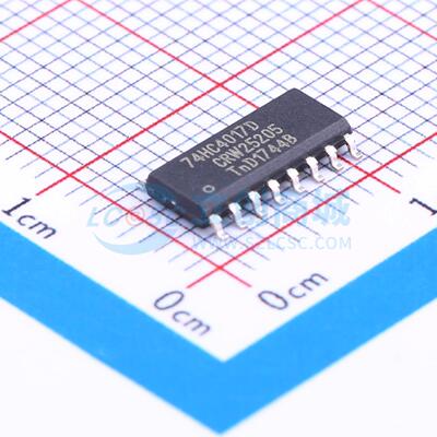 计数器/分频器 74HC4017D,653 SOIC-16 原装正品 电子元器件配单