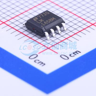 运算放大器 LM1458MX/NOPB SOIC-8 原装正品 电子元器件配单