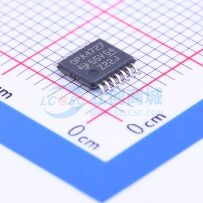 运算放大器 OPA4727AIPWR TSSOP-14 原装正品 电子元器件配单