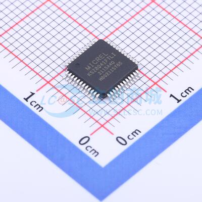 以太网收发器 KSZ8041FTLI TQFP-48(7x7) 原装 电子元器件配单