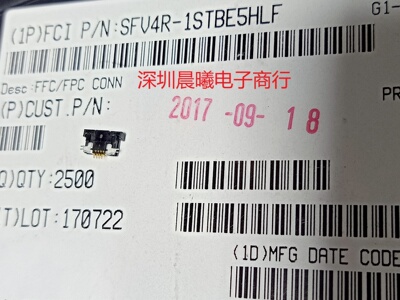 FCISFV4R-1STBE5HLF连接器4PIN